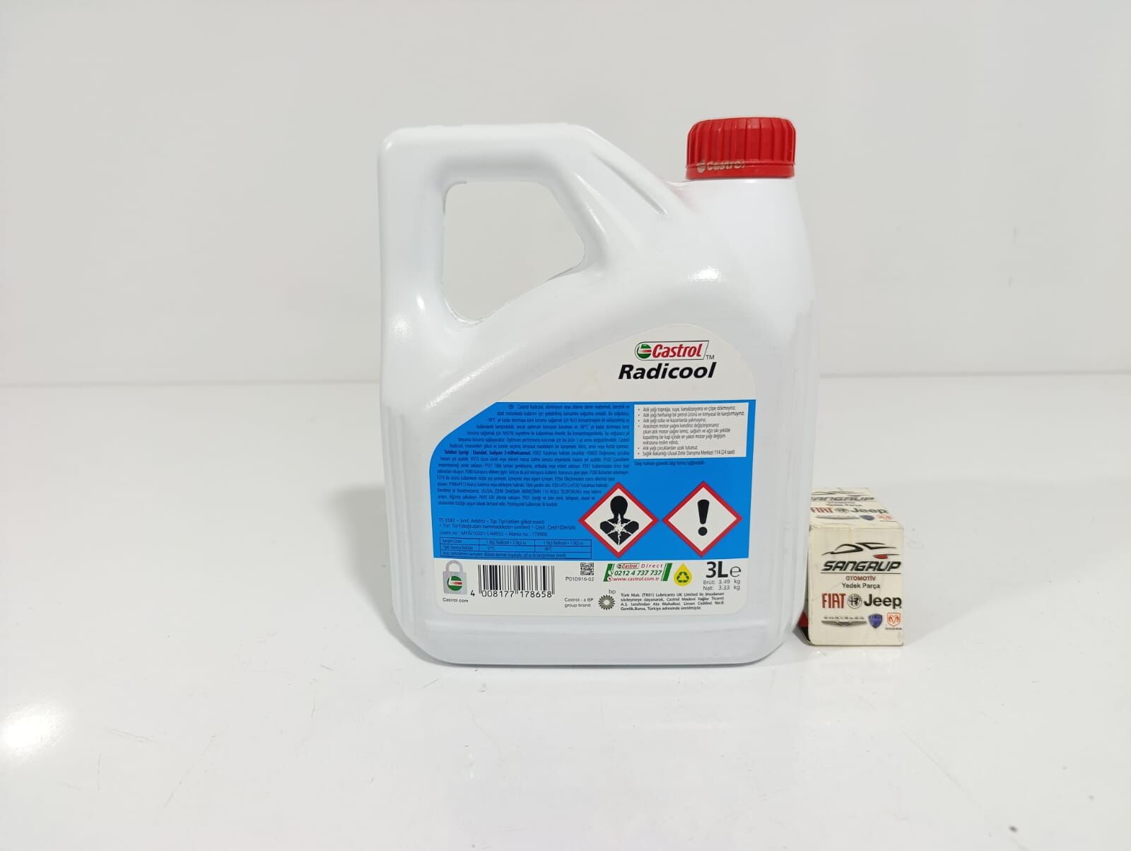 Castrol Antifriz 3 Lt 400,00 TL