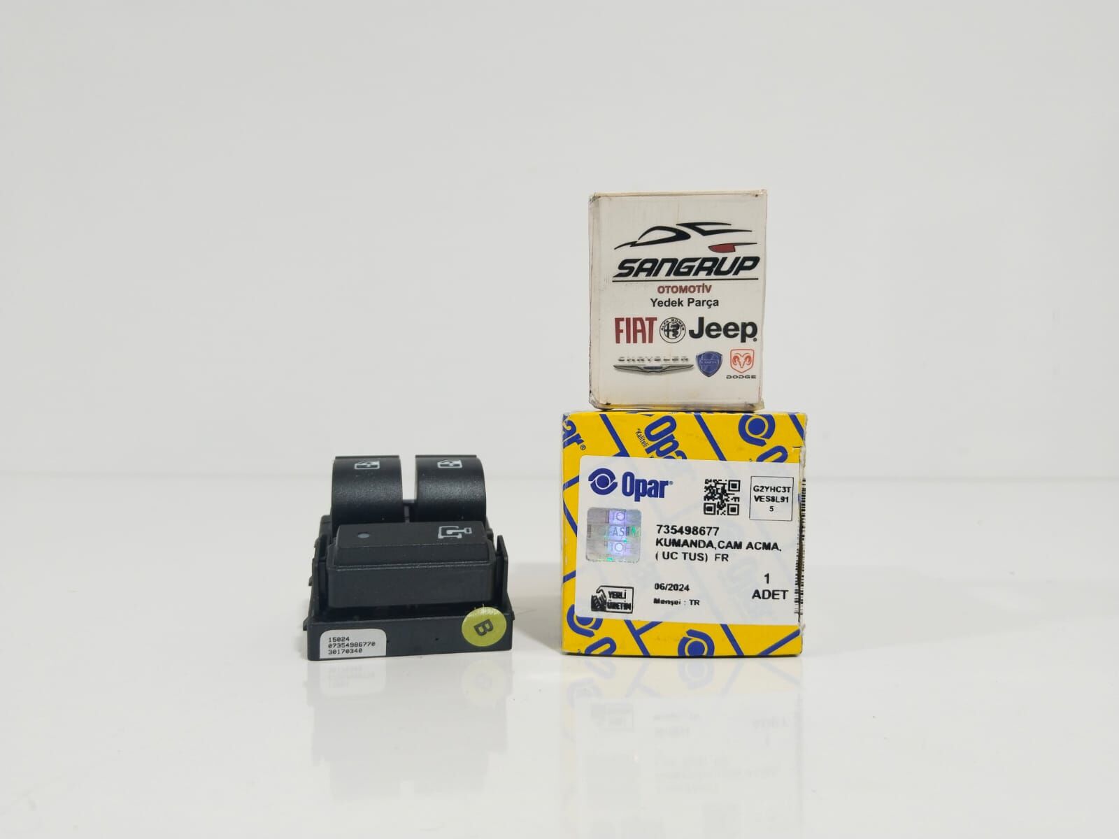 Cam Düğmesi Sol | Fiorino Doblo - Orijinal 1.005,00 TL