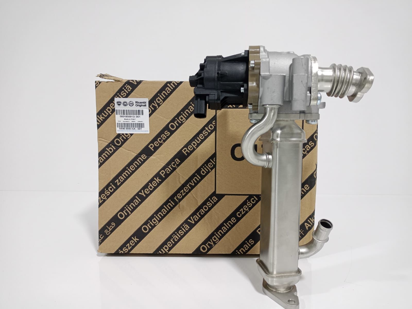 Egr Elektrovalf Komple | Ducato 2.3 Jtd 130 Hp Euro 5 - 5801856913 39. ...